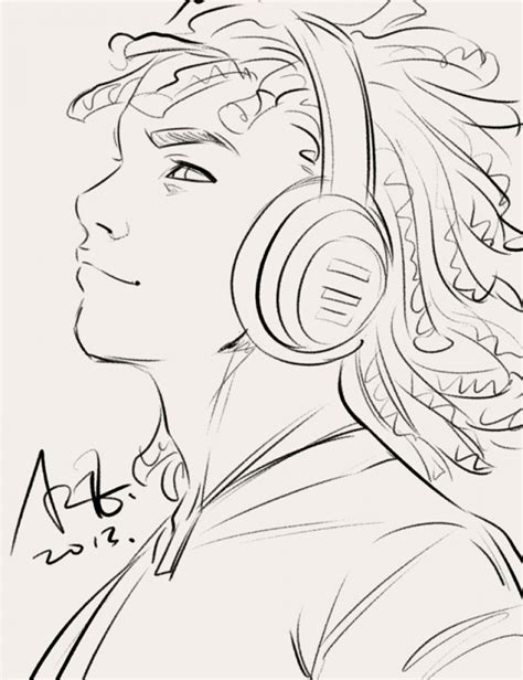 Coloriage Fille Sexy Artgerm