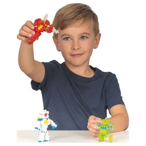 Plus Plus Bricks Learn To Build Robots 3828 Toys Shopgr