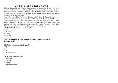 Matrix Arrangement 1 Hello Everybody M A T R I X A R R A N G E M E