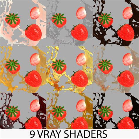 스플래시 딸기 3d 모델 59 Fbx Max Obj Free3d