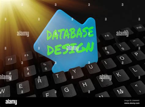 writing displaying text database design internet concept organisation of data according to a