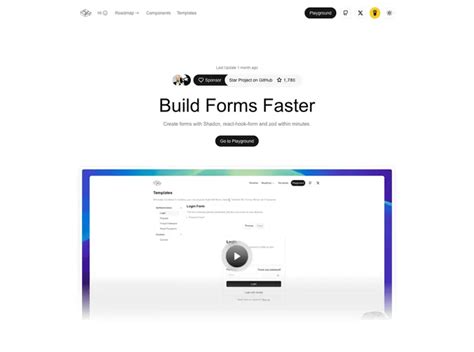 React Shadcn Ui React Templates And Themes