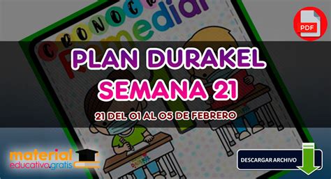 🥉plan Durakel Semana 21🔥