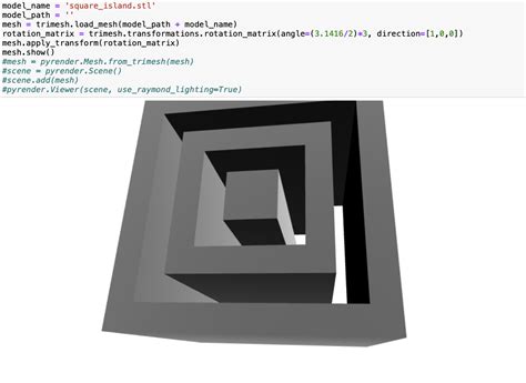 Trimeshpathrasterrasterize Doesnt Appear To Render Islands Or