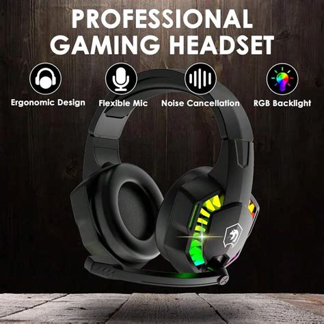Felicon 60 Gaming Keyboard Honeycomb Mouse And Rgb Headset Comboith