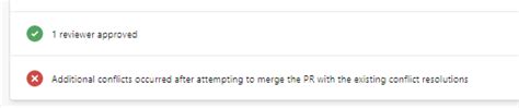 Confused Azure Devops Reports Additional Conflicts Occurred After Attempting To Merge The Pr