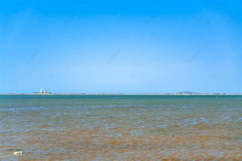 푸른 하늘 바다 수평선 배경 해양 대양 해수면 배경 일러스트 및 사진 무료 다운로드 Pngtree