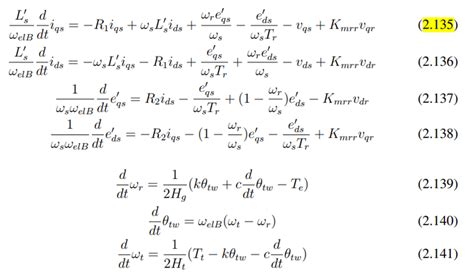 calculate eigenvalue damping ratio and time