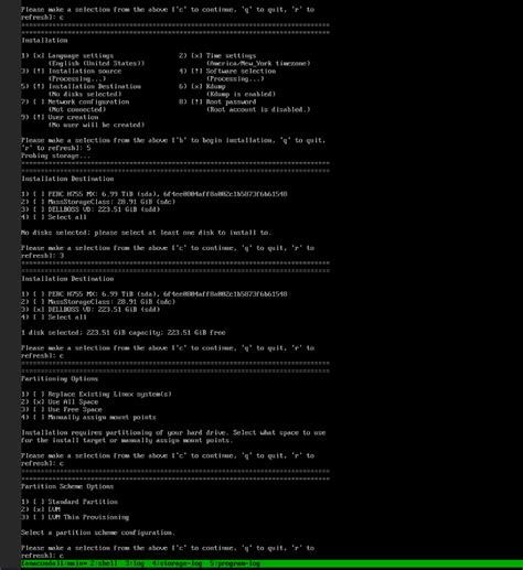 How To Install Red Hat Enterprise Linux Using Text Mode Dell Us