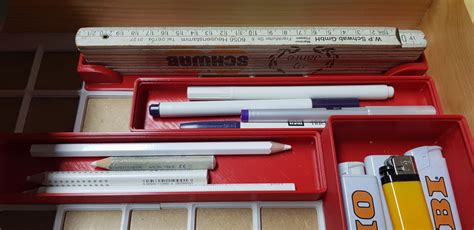 Folding Ruler Tray For Gridfinity By Tiggr Download Free Stl Model