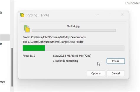 Copy From Multiple Locations To A Single Folder In Windows Using