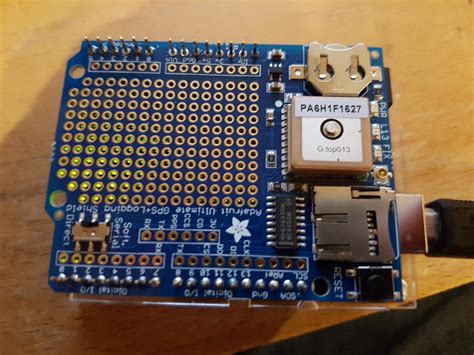 Arduino Uno With Ultimate Gps Logger Shield Adafruit Industries