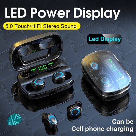 S11 Tws หูฟังบลูทูธไร้สาย 5 0 3500mah กันน้ําสําหรับโทรศัพท์มือถือ