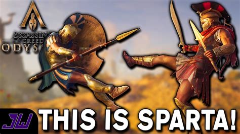 Spartan Kick Ability This Is Sparta Assassins Creed Odyssey