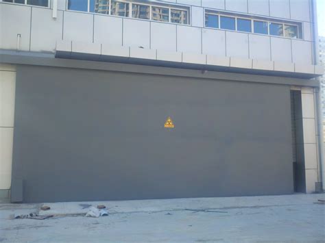 Color Customized Neutron Shielding Door Frequency Converting Control For X Ray Room