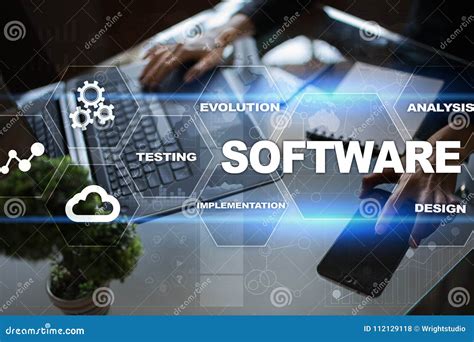 software development data digital programs system technology concept