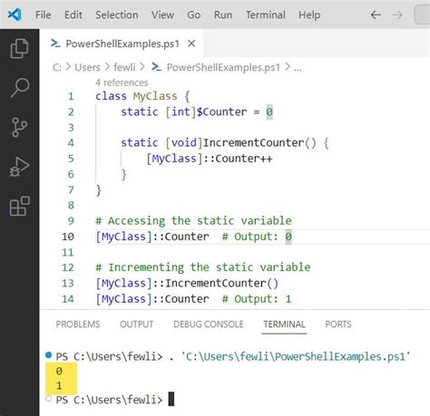 Powershell Static Variables Powershell Faqs