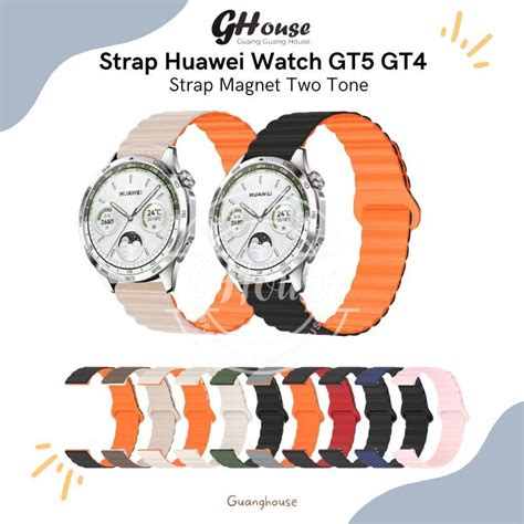 Jual Strap Huawei Watch Gt Mm Gt Mm Silicone Magnet Two Tone Tali Huawei Watch Gt Gt