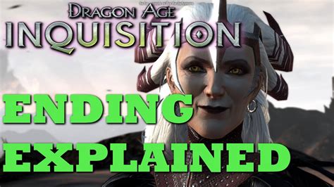 Fan Theory Dragon Age Inquisition Ending Explained Youtube