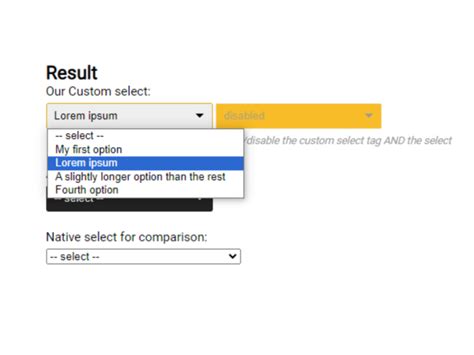 Custom Select Dropdown Css Only Codehim
