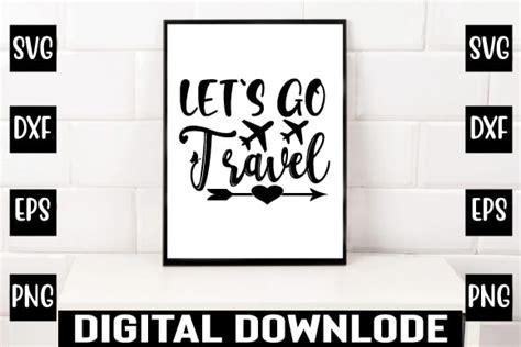 Let`s Go Travel Buy T Shirt Designs