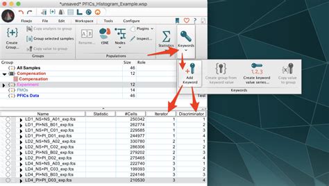 Batch Using Iterate By Keyword Flowjo Documentation Flowjo