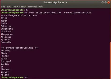 8 Head Command Examples In Linux