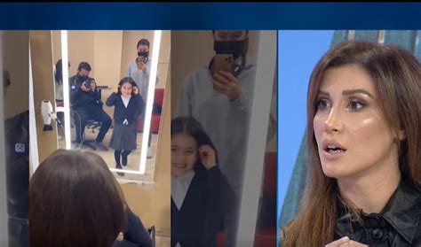 Emocionuese Vajza E Gazetares Shqiptare I Dhuron Flokët Për Fëmijët E Sëmurë Me Kancer