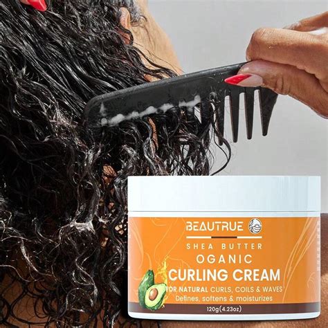 Crema Activadora De Rizos Hidratante De 120g Con Manteca De Karité Y