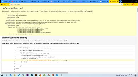 Django Im Getting A Noreversematch Error In My Home Page Stack Overflow