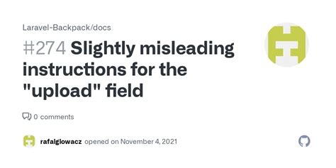 slightly misleading instructions for the upload field · issue 274