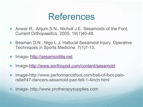 Sesamoiditis Cause And Treatment Ppt