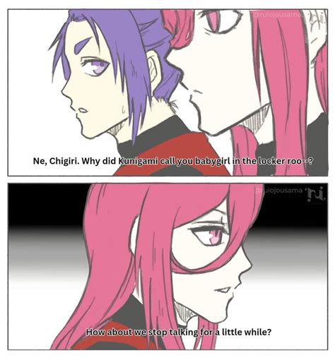 Kunigami X Chigiri On Tumblr