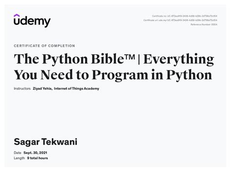 Sagar Tekwani On Linkedin Python Certified Professional Excited To