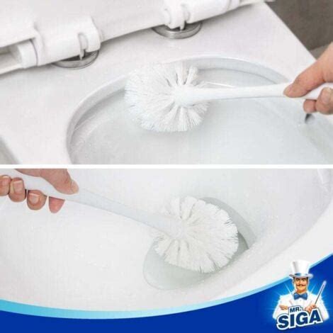 Juego De Desatascador Y Escobilla Para Inodoro Color Blanco 1 Juego