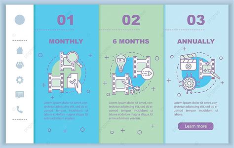 Vector Template Of Mobile Web Pages For Onboarding Video Editor Subscriptions Vector Option