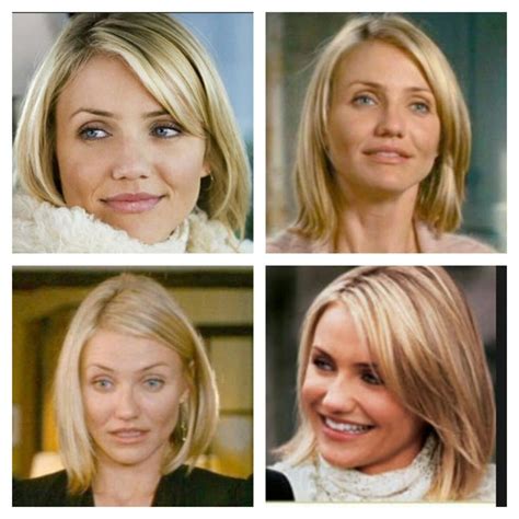Cameron Diaz Cute Short Cut Cameron Diaz Hairstyles Short Cameron