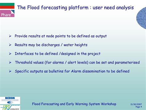 Ppt Flood Forecasting System And Flood Warning Operations Powerpoint Presentation Id6903399