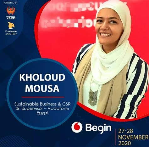 Kholoud Mousa On Linkedin Begin Vodafoneegypt Sustainability