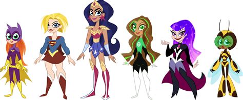 Dc Superhero Girls Characters By Markpipi On Deviantart