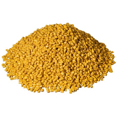 Plastic Colorant For Injection Molding Yellow 5 Lb Container