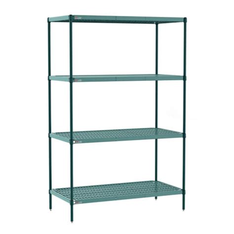 Metro Super Erecta Pro Polymer Mat Shelving 4 Tier 760 X 535 X 1890