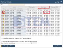 Fix Date Deviates Error In SAP Business One