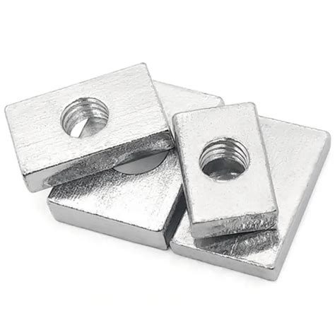 Wholesale M3 M16 Stainless Steel And Carbon Steel Square Rectangular Nuts Square Nut And