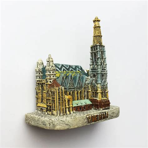 Babelemi Вены Австрия собора святого Стефана магниты на холодильник 3d магнит наклейка на