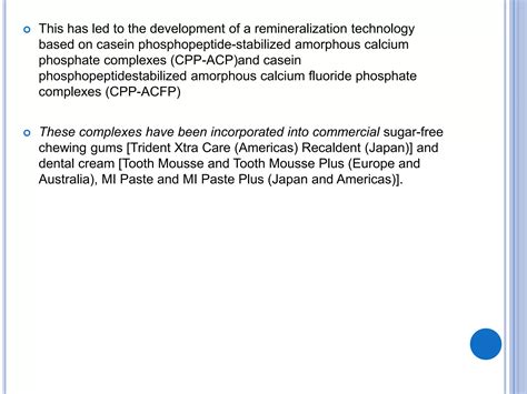 Non Fluoride Enamel Remineralization Pptx