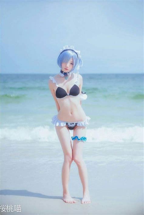 20 Best Cosplay Rem Dari Anime Re Zero Paling Cantik Dan Seksi