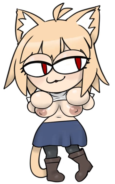 Rule 34 Animal Humanoid Ass Focus Blonde Hair Bottomwear Breasts Cat