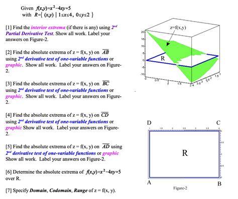 solved given f x y x2 4xy 5with r { x y 1≤x≤4 0≤y≤2}[1]