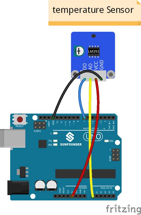 Lesson 4 Analog Temperature Sensor — Sunfounder Sensor Kit V2 For Arduino Documentation